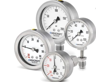 China The Ashcroft HPX50/63 ultra-high purity pocket pressure gauge provides excellent performance and reliability for ultra-high purity gas delivery systems in the semiconductor and electronic manufacturin for sale