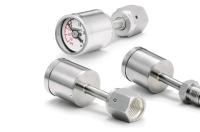 China Ashcroft The 28mm HPX ultra-high purity pocket pressure gauge provides excellent performance and reliability for ultra-high purity gas delivery systems in the semiconductor and electronic manufactu for sale