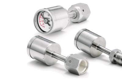 China Ashcroft The 28mm HPX ultra-high purity pocket pressure gauge provides excellent performance and reliability for ultra-high purity gas delivery systems in the semiconductor and electronic manufactu for sale