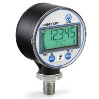 China Ashcroft DG25 digital pressure gauge with ±0.5% accuracy, IP67 enclosure rating, and 2,000 hours battery life for sale