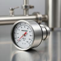 China WINTERS TBM-40 Radial Bimetallic Thermometer with IP65 Protection, 304 Stainless Steel Construction, and Dual-Scale Display for sale