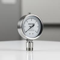 China WINTERS PSQ-40 3A Approved Sanitary Pressure Gauge with 63mm Radial and Stainless Steel Construction for sale