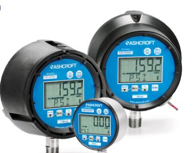 China Ashcroft 2174 Digital Pressure Gauge with 4-20 mA Output, IP65 Enclosure Rating, and 5-Digit LCD Display for sale