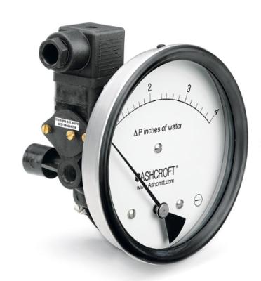China Ashcroft 1134 Differential Pressure Measuring Gauge For Cleanroom Isolation Room Applications for sale