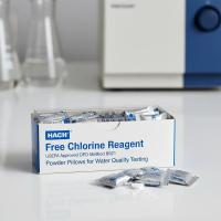 China HACH 2445300 USEPA Approved Free Chlorine Reagent with DPD Method 8021 in Powder Pillows for Water Quality Testing for sale