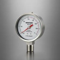 China WINTERS PFQ-25 63mm Dial Size Industrial Pressure Gauge with AISI 304 Stainless Steel and 5-Year Warranty for sale