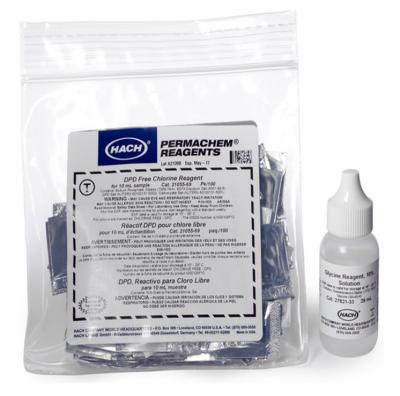 China HACH 27450-50-CN  USEPA Approved Free Chlorine Reagent with DPD Method 8021 in Powder Pillows for Water Quality Testing for sale