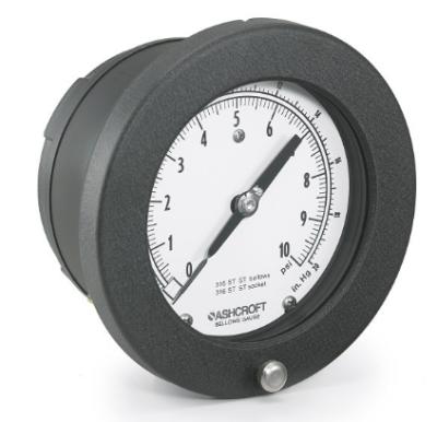 China Ashcroft1377 Duragauge Pressure Gauge Dial Sizes Ranging From 4.5