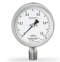 China Ashcroft T6500 Process Pressure Gauge Complies With EN837-1 Pressure Gauge Standards for sale