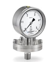 China The Ashcroft 1005P spring tube pressure gauge is easy to customize, offering a variety of housing materials, connection positions, and range. for sale