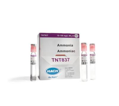 China HACH Total Phosphorus TNT Reagent TNT 837 with TNTplus Bottle Chemistry Barcode Technology and Truecal Batch-Specific Calibration for Water Quality Analysis for sale