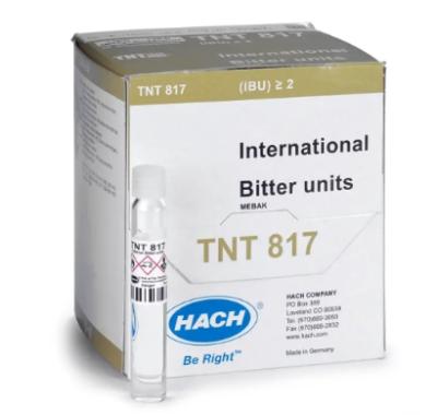 China HACH Total Phosphorus TNT Reagent TNT 817 with TNTplus Bottle Chemistry, Barcode Technology, and Truecal Batch-Specific Calibration for Water Quality Analysis for sale