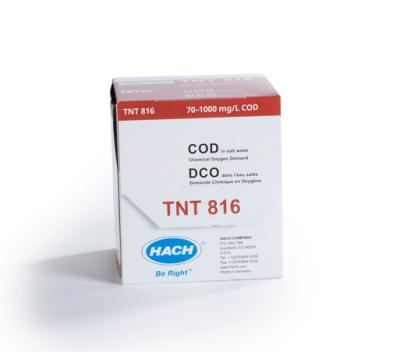 China HACH Total Phosphorus TNT Reagent TNT 816 with TNTplus Bottle Chemistry, TrueCal Batch-Specific Calibration, and Integrated Barcode Technology for Water Quality Analysis for sale