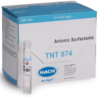 China HACH Total Phosphorus TNT Reagent TNT 874 with TNTplus Vial Chemistry Technology, Truecal Batch-Specific Calibration, and Barcode Technology for Precise Water Quality Analysis for sale