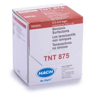 China HACH Total Phosphorus TNT875 Reagent with TNTplus Vial Chemistry Technology Truecal Batch-Specific Calibration and Barcode Technology for Water Quality Analysis for sale