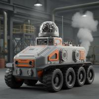 China Ex Db IIC T6 Gb Explosion Proof Wheeled Robot IP66 SLAM Laser Navigation Protection for sale