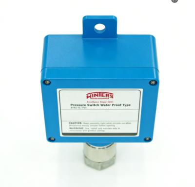China WINTERS 2WPS-040 Industrial Pressure Switch with Adjustable Deadband SPDT Switch Type and NEMA 4 Enclosure for sale