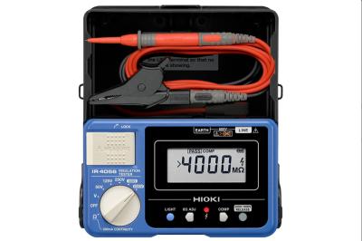 China HIOKI Insulation resistance meter IR4056  AC/DC 600V 200mA continuous inspection 1m drop resistant  The device comes with a hard case for sale