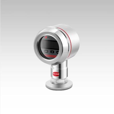 China CAF S-AFT Sanitary Pressure Transmitter  316L Stainless Steel   Digital Display  4-20mA/RS485 Output for sale