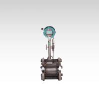 China NEW-CONSENS LUGB Flange-Clamped Temperature Pressure Compensation Vortex Flowmeter SS316L Sanitary Steam Mass Flow Transmitter for sale