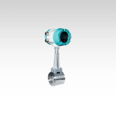 China Stainless Steel CAF LUGB Flange Vortex Flowmeter For Boiler Steam Natural Gas Measurement for sale