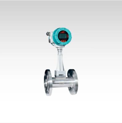 China Industrial CAF LUGB Integrated Flange Vortex Flow Meter, Vortex Shedding Sensor For Boiler Steam & Natural Gas for sale