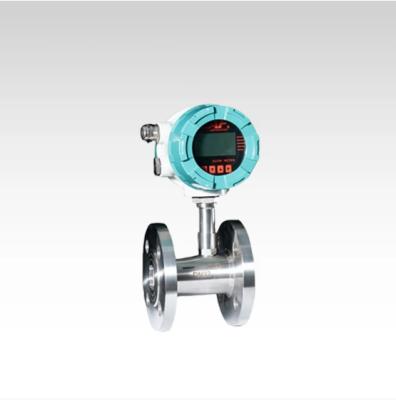 China CAF Industrial CAF LWY Liquid Turbine Flow Meter, High Precision Flow Sensor for Water Oil Fuel for sale