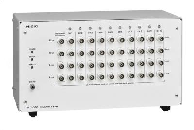 China Original HIOKI ZC3001 Multi-Channel Multiplexer, High-Speed Scan Switch Unit Compatible With RM3546 Resistormeter For EV Busbar Batch Resistance Test for sale