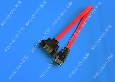 China PVC SATA Cable 15 Pin Power to 7 Pin ESATA High Speed 0.5M for sale