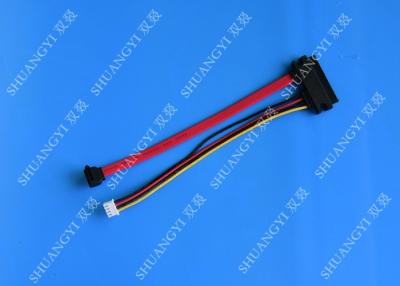 China SATA 5 Pin Power 7 Pin Data to 22 Pin Combo Connector Cable 180mm for Intel NUC for sale
