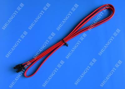 China Red SATA 3.0 6Gbps Cable 7 Pin SATA to SATA 18 Inch for Hard Drive SSD for sale