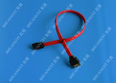 China 7 Pin Internal Serial ATA Data Cable Male To Female SATA Extension Data Cable for sale