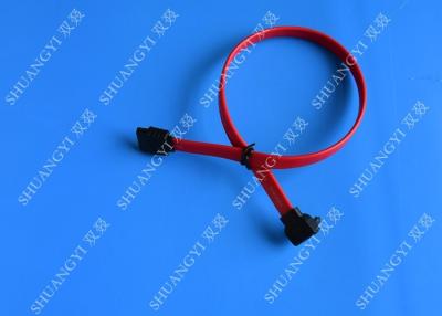 China Female to Female Locking Data SATA Cable Power SATA 3 6Gbps 9 Inch 5 Pack for sale
