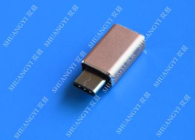 China USB C to USB 3.0 and Micro USB 2.0 Adapter 2 in 1 Set Aluminum 5 Gbps Data Transfer for sale