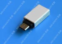 China USB Type C Male to USB 3.0 A Female Adapter 5Gbps Data Transfer Nickel Plated Connector for sale