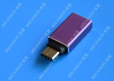China USB C to USB A 3.0 Adapter 2 Pack 5Gbps Data Sync Charging for MacBook Nexus 5X 6P for sale