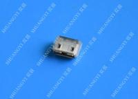 China IP68 Steel Micro USB Type B Connector Ejector Gold Flash Contact 1A 30V for sale