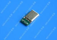 China Type C USB 3.1 Waterproof Micro USB Connector Metal For Mobile Phone for sale