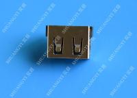 China Black 4 Pin USB 2.0 A Standard USB Connector Female Port Jack Socket For PC System for sale