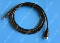 China Gold Plated High Speed HDMI Cable 1.4 10.2 Gbps 1080p 1440p 340Mhz Heavy Duty Round for sale