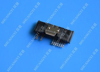 China Female CrimpLocking Motherboard SATA Connector 13 Pin 40V AC 1.5A for sale
