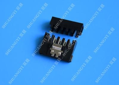 China DIP SATA 15 Pin Male Connector Phosphor Bronze Contact Gold Plating -55 to 125°C for sale