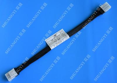 China SFF 8087 To SFF 8087 Serial Attached SCSI Cable , 36 Pin Mini SAS Power Cable for sale