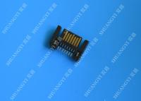 China Vertical DIP External SATA 7 Pin Connector Male to Female for Laptop 1.5A 125VAC for sale