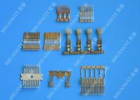 China Low Breaking Capacity Wire Crimp Terminals , Electrical PCB Automotive Fuse Box Terminals for sale