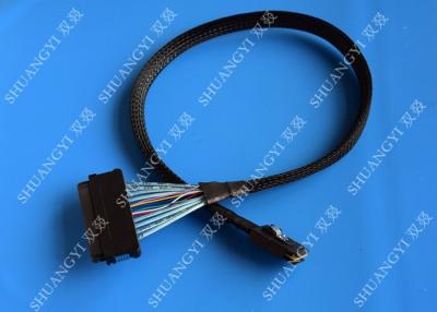 China Mini SAS SFF-8087 36 Pin to SFF-8484 32 Pin Cable 0.5M Internal Server Storage for sale