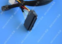 China 2.5FT Mini SAS HD SFF 8643 to U.2 SFF 8639 Cable with SATA Power for Workstation for sale