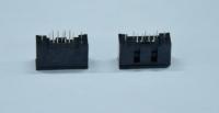China SATA 7P Male DIP 180° Au 30u Plated Wire to Board Connector for sale