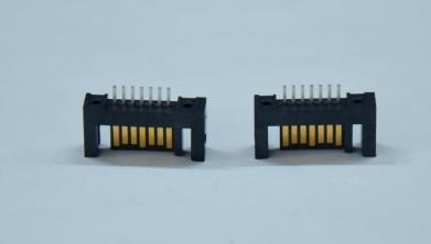 China SATA 7 Pin M Solder Type Wire to Board Connector Hot Swap Compatible 3.0 for sale