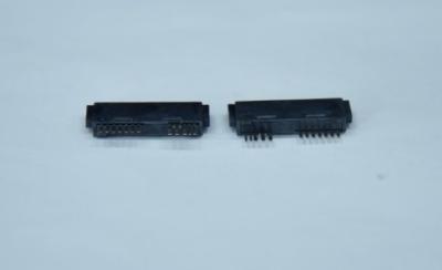 China SATA 13 Pin Female Solder Type 180 Degree Gold Plated Wire to Board Connector 6u for sale